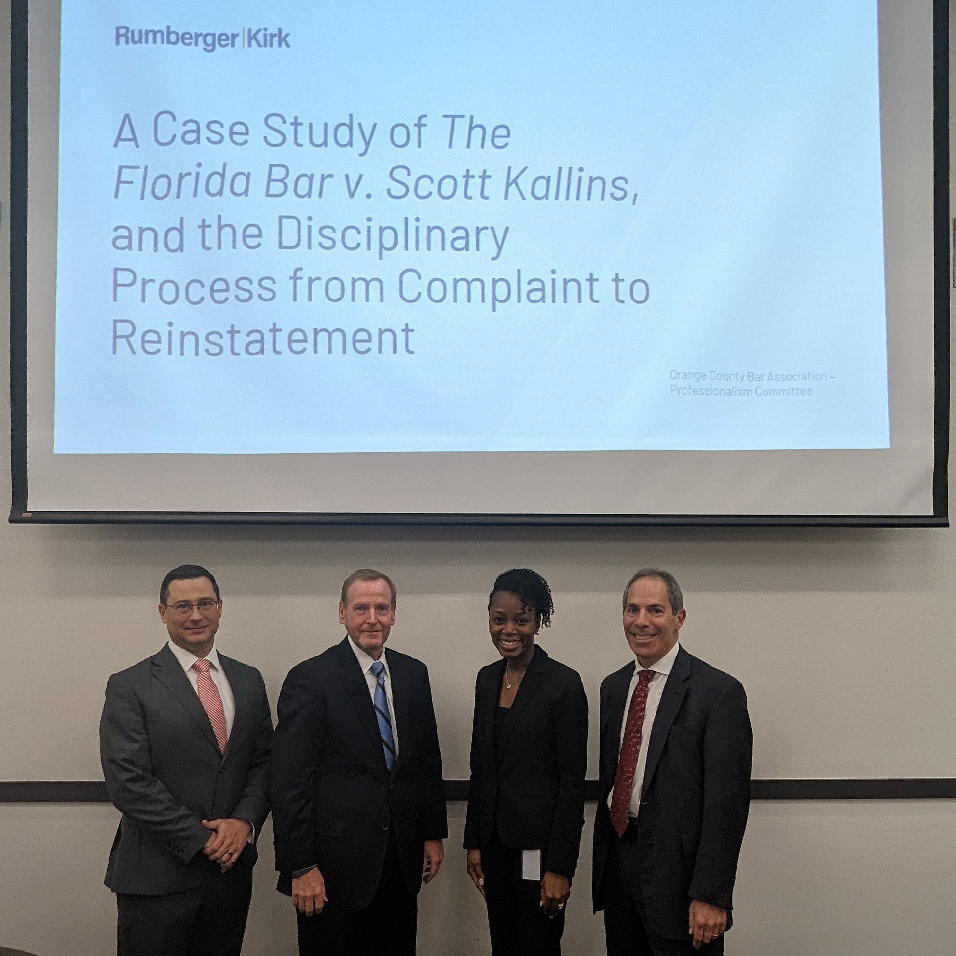 A Case Study of Florida Bar v. Scott Kallins, and the Disciplinary ...